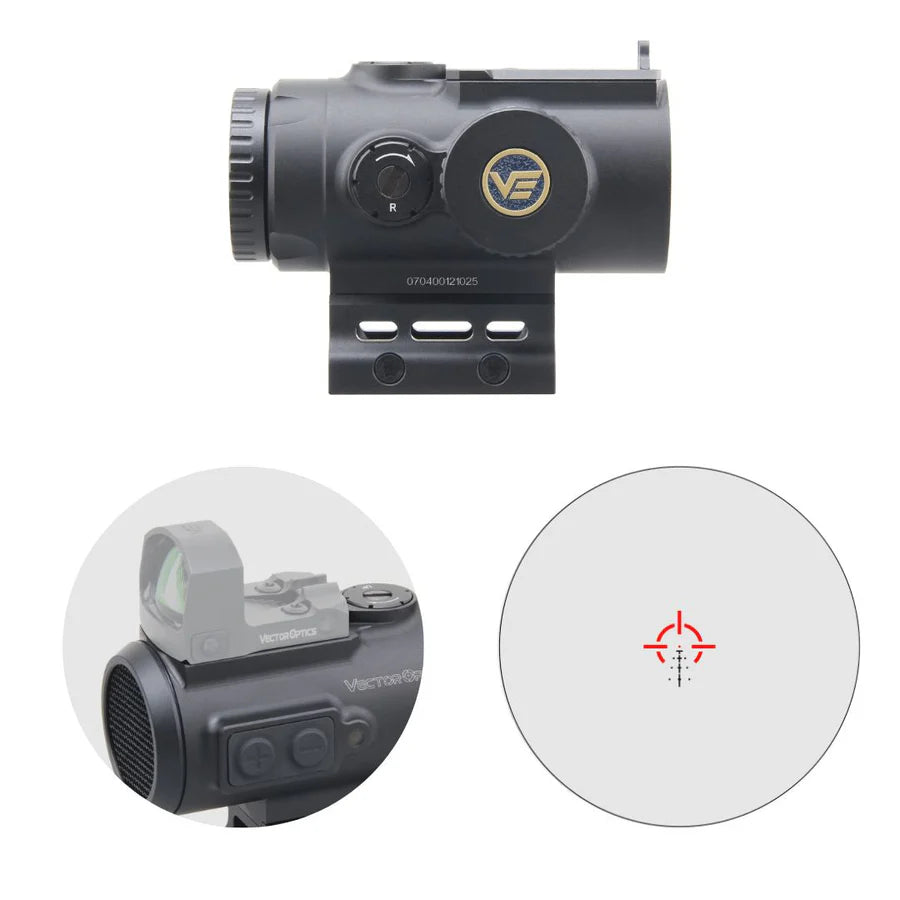 Vector Optics Paragon 4x24 ultrakompakt prisma kikarsikte – Optics Spot